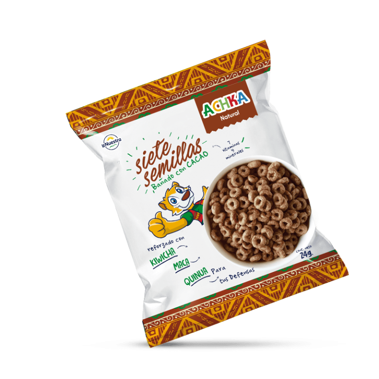 Cereal 7 semillas bañado en cacao 24gr | Productos Ecológicos | La nuestra